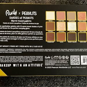 RUDE | Makeup | Rude Peanuts Shade Of Peanuts Eyeshadow Palette | Poshmark